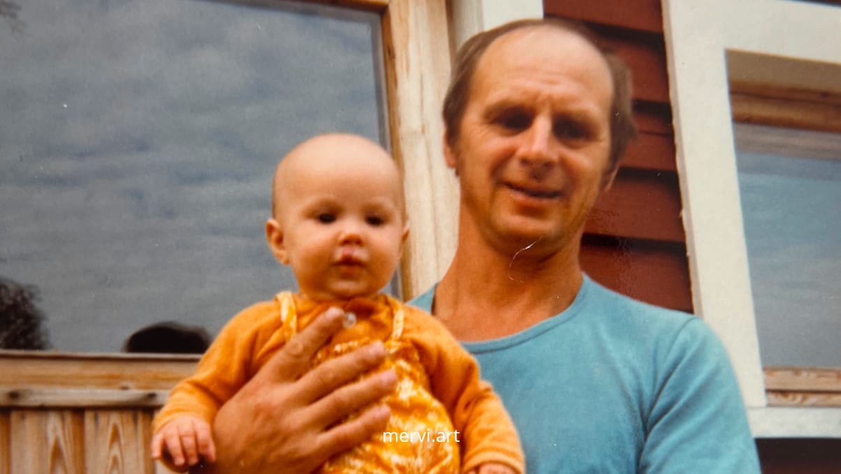 Isä (dad) | Mervi Art